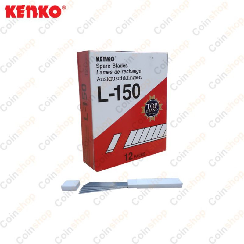 Jual Refill/Isi Cutter Besar Kenko L150 ORI (Pak/Tube Putih) | Shopee ...