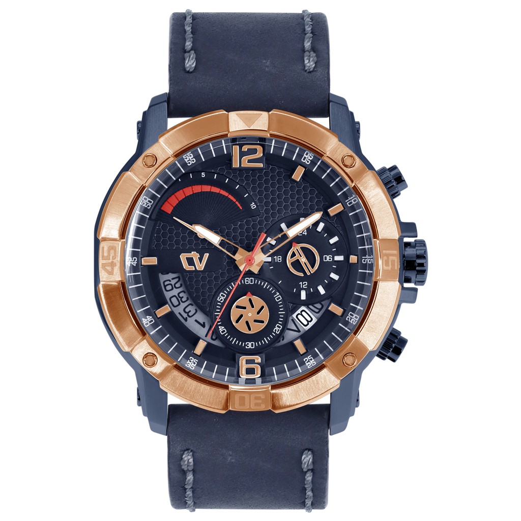 Jual Christ Verra Men's Watches CV C 67396G-2J BLU | Shopee Indonesia