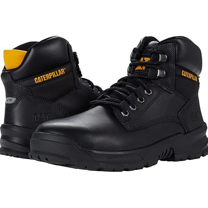 Jual Sepatu Safety Caterpillar Mobilize AT Black Original | Shopee ...