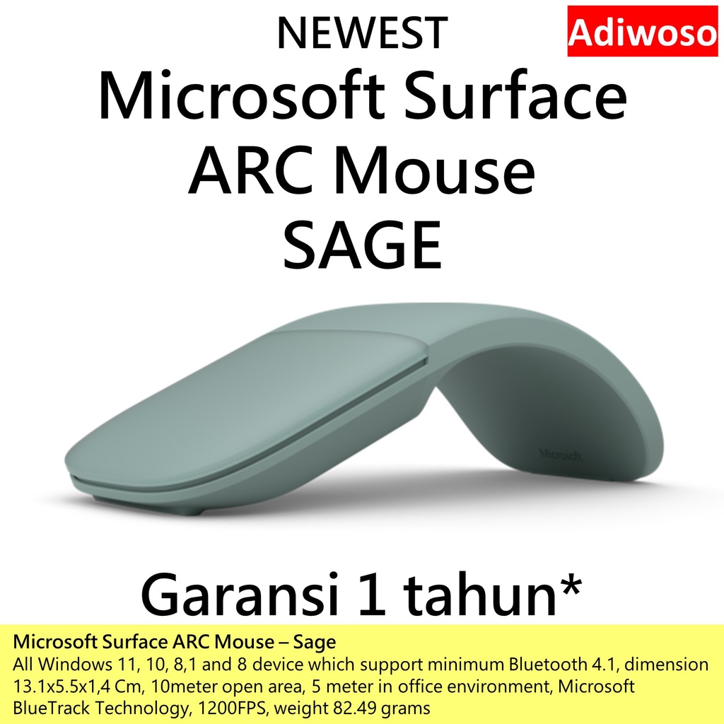 Jual Microsoft Surface Arc Mouse | Shopee Indonesia