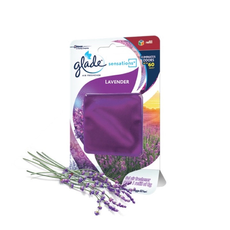 Jual Glade Sensation Car Perfume Lavender Refill 8 gr | Shopee Indonesia