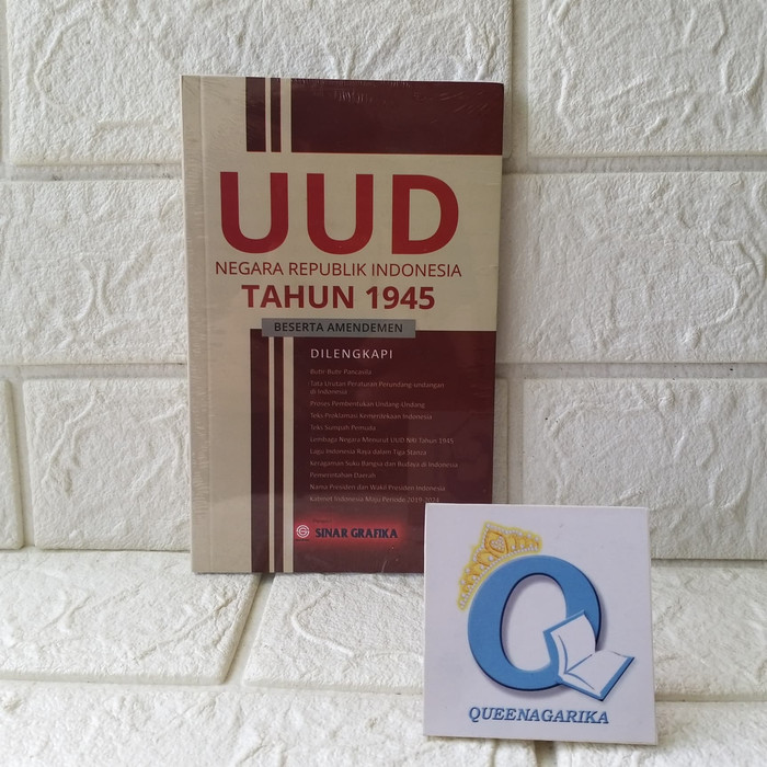 Jual uud negara RI tahun 1945 beserta amandemen SINAR GRAFIKA | Shopee ...