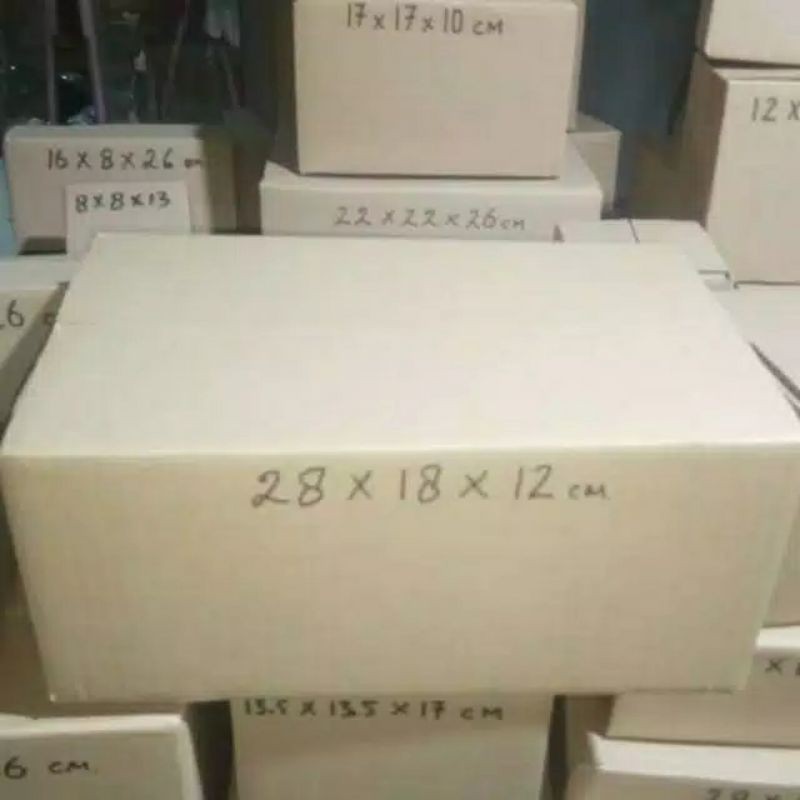 Jual Box Kardus 28x18x12 cm | Shopee Indonesia