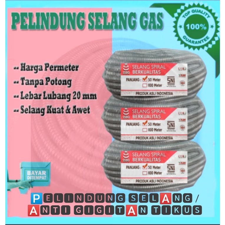 Jual selang spiral anti tikus | Shopee Indonesia