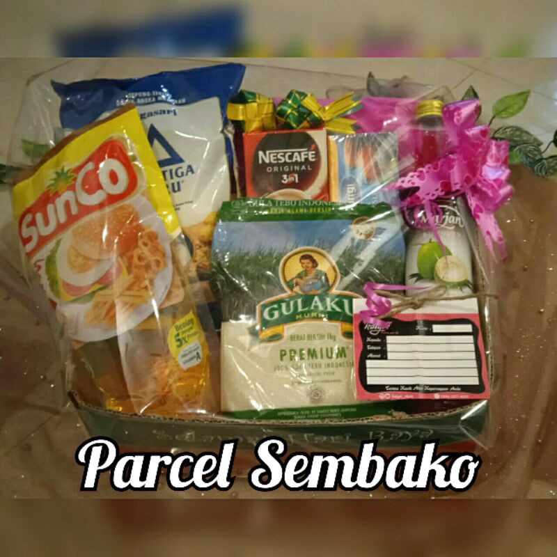 Jual PARCEL SEMBAKO Paket Sembako Murah Minyak Gula Tepung Terigu Sirup ...