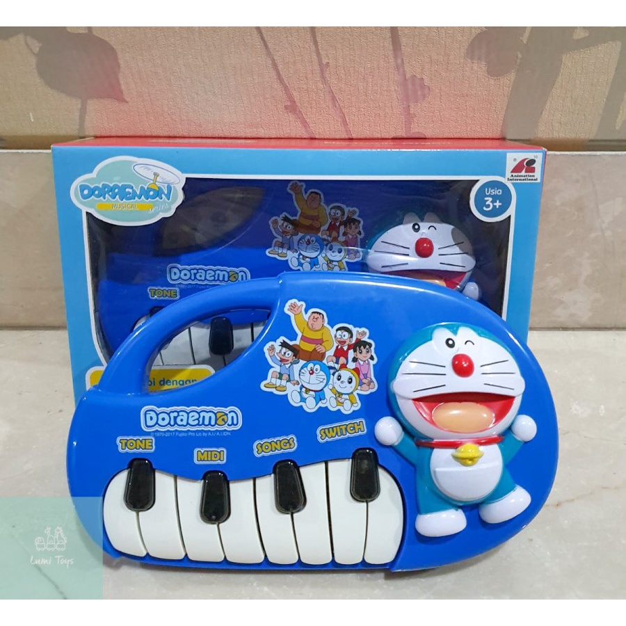 Jual Mainan Anak Edukasi Musical Doraemon Organ Piano | Shopee Indonesia