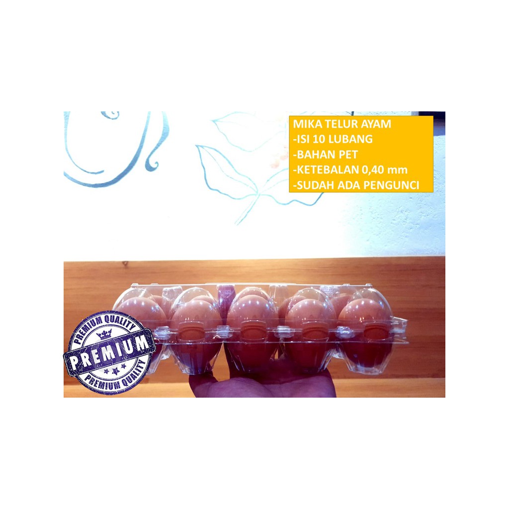 Jual Mika telur premium isi 10 lubang sudah ada pengunci | Shopee Indonesia