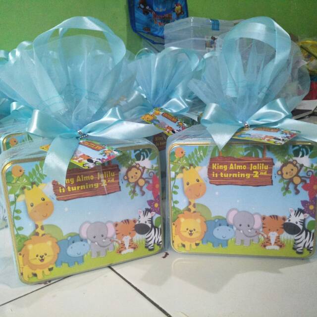 Jual Paket snack dan souvenir box kaleng | Shopee Indonesia