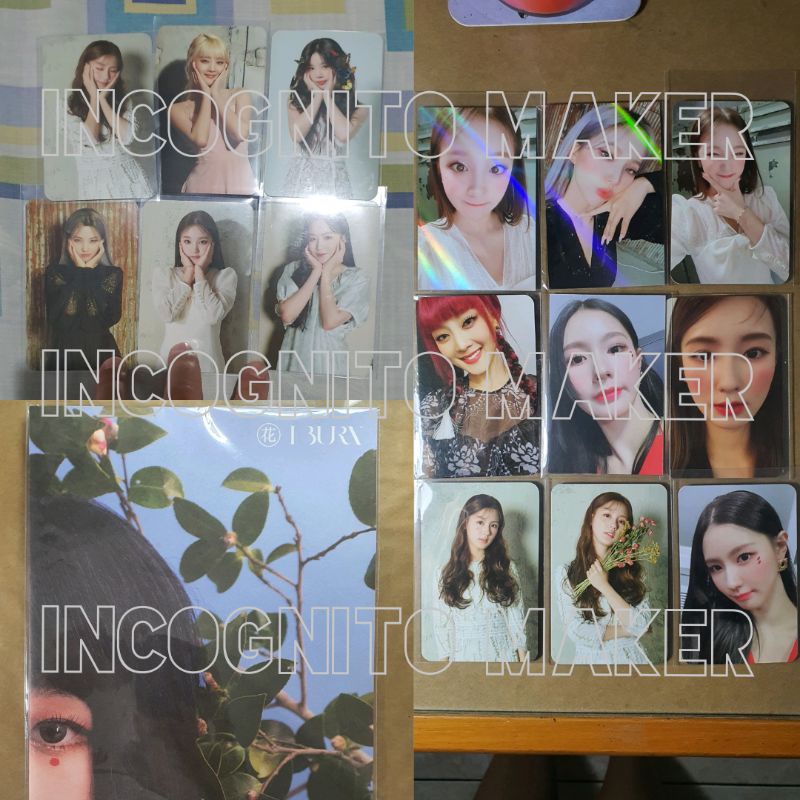 Jual (G)I-DLE I BURN POSTER PC PHOTOCARD POB MIYEON MINNIE SOOJIN ...
