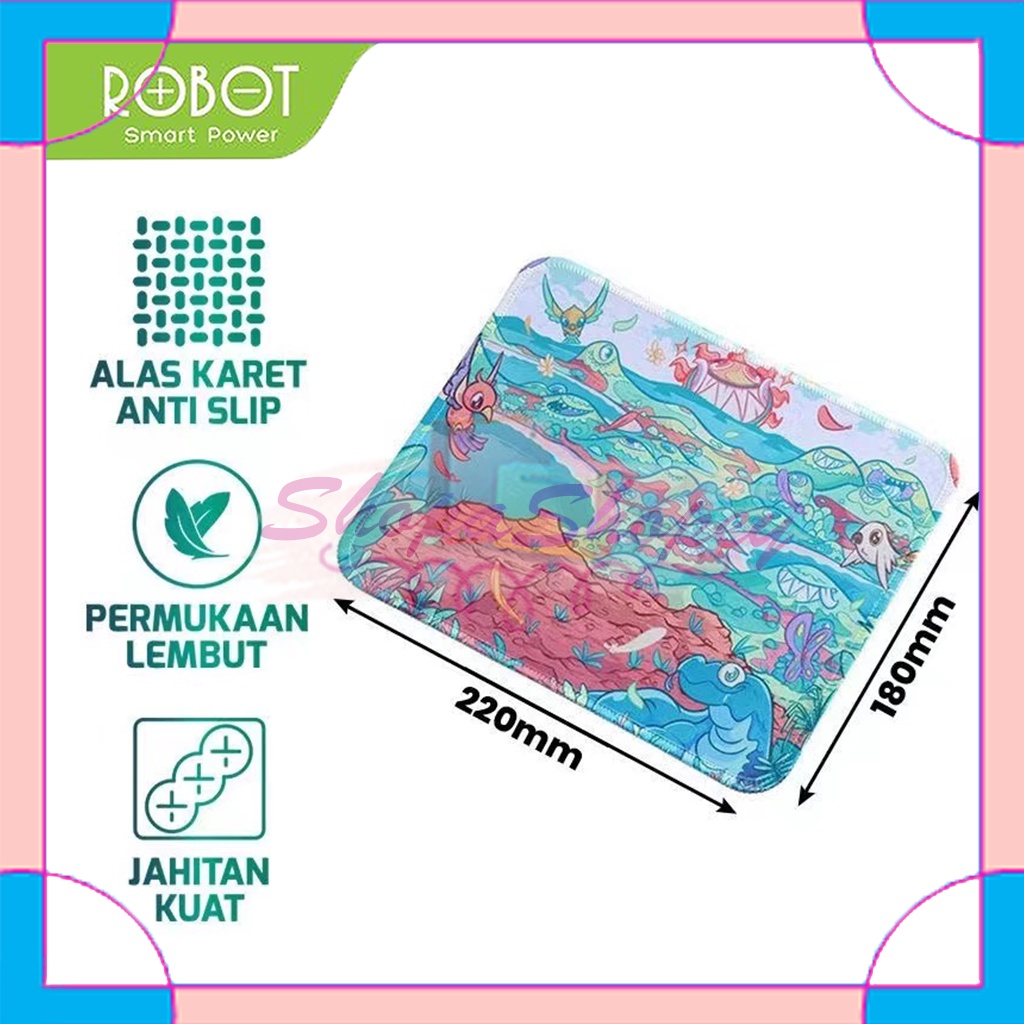 Jual Mousepad ROBOT Alas Karet Anti Slip RP01 Safari Animal Edition ...