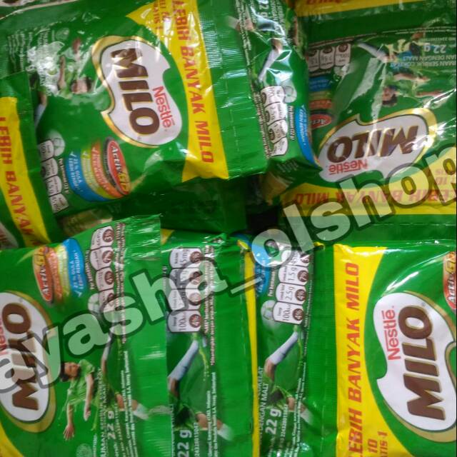 Jual Milo activ go sachet 22gr | Shopee Indonesia