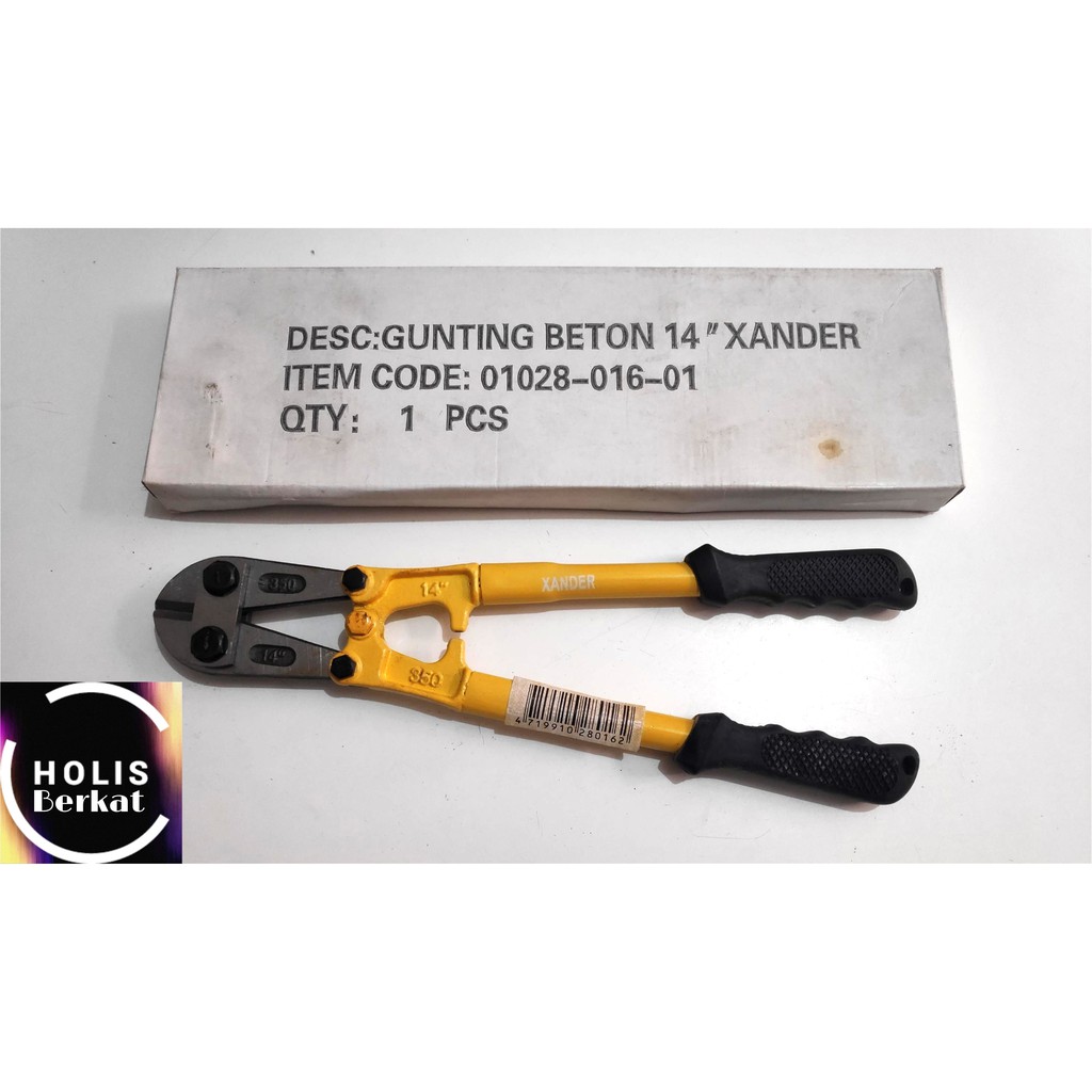 Jual Gunting Beton / Besi Beton / Bolt Cutter/ Clipper 14 Inch XANDER ...