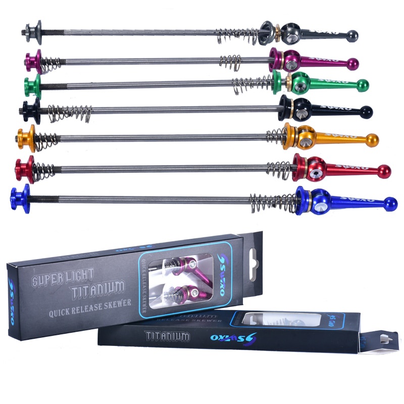 Jual PREORDER SWTXO 1 pair Bicycle Wheel Hub Quick Release Mountain ...