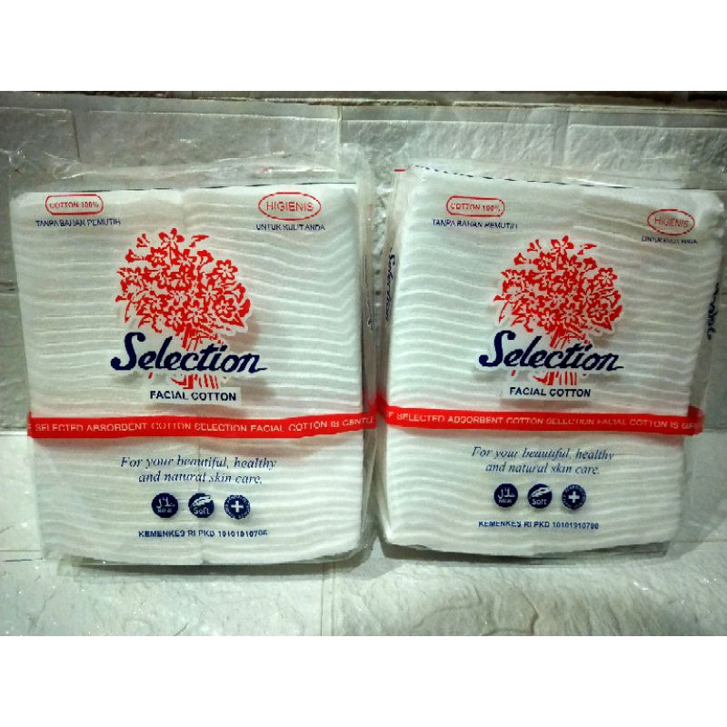 Jual Kapas wajah SELECTION 35gr/50g | Shopee Indonesia