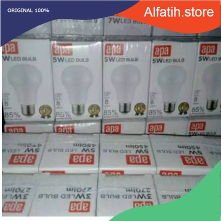 Jual Lampu LED APA 3W 5W dan 7W / Lampu LED APA 3W 5W dan 7W | Shopee ...