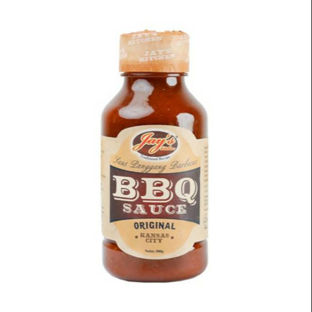 Jual JAY'S KITCHEN BBQ SAUCE ORIGINAL 500GR (SAUS PANGGANG BARBECUE ...