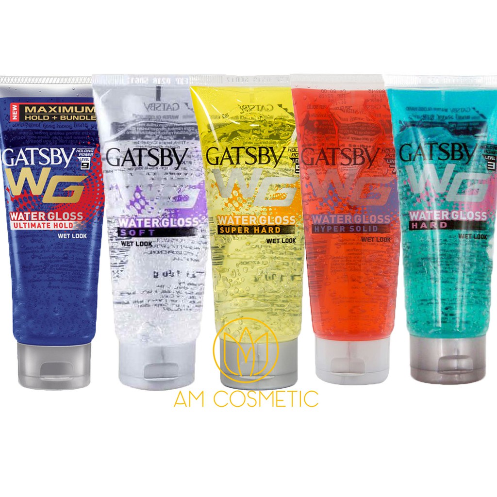 Jual GEL RAMBUT GATSBY WATER GLOSS 100 GR TUBE | Shopee Indonesia