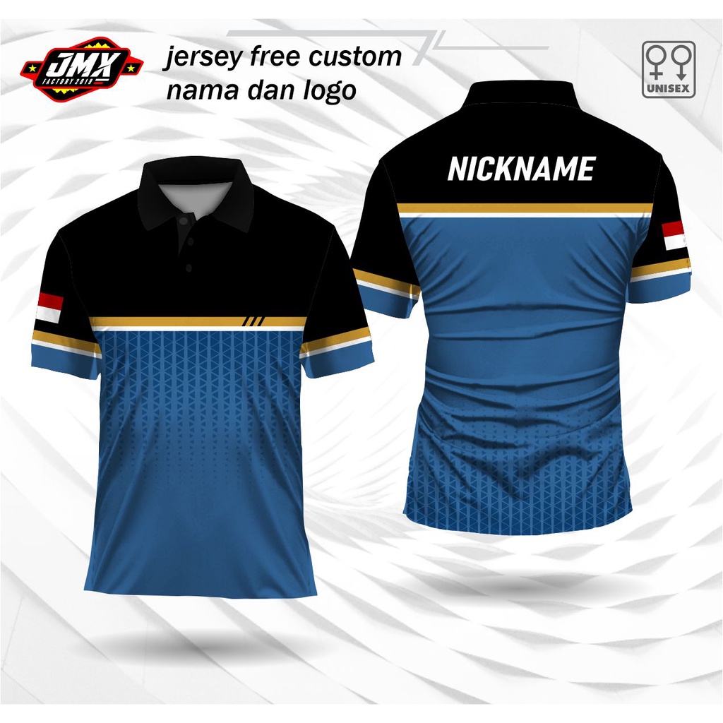 Jual jersey crew kaos crew jersey kerah free custom nama dan logo ...