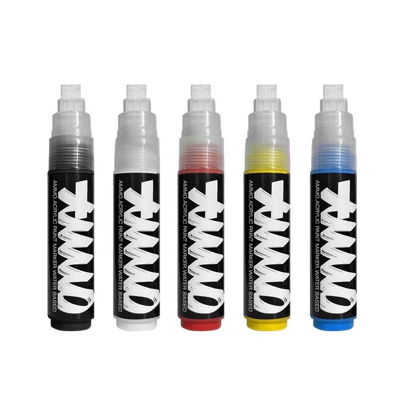 Jual Ammo Acrylic Paint Marker | Water Based | Spidol Cat Akrilik ...
