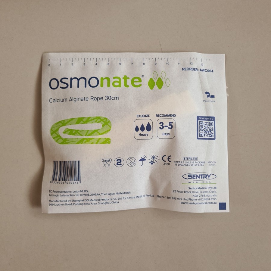 Jual Calcium Alginate Rope 2 x 30cm / Osmonate / Seperti Kaltostat Rope ...