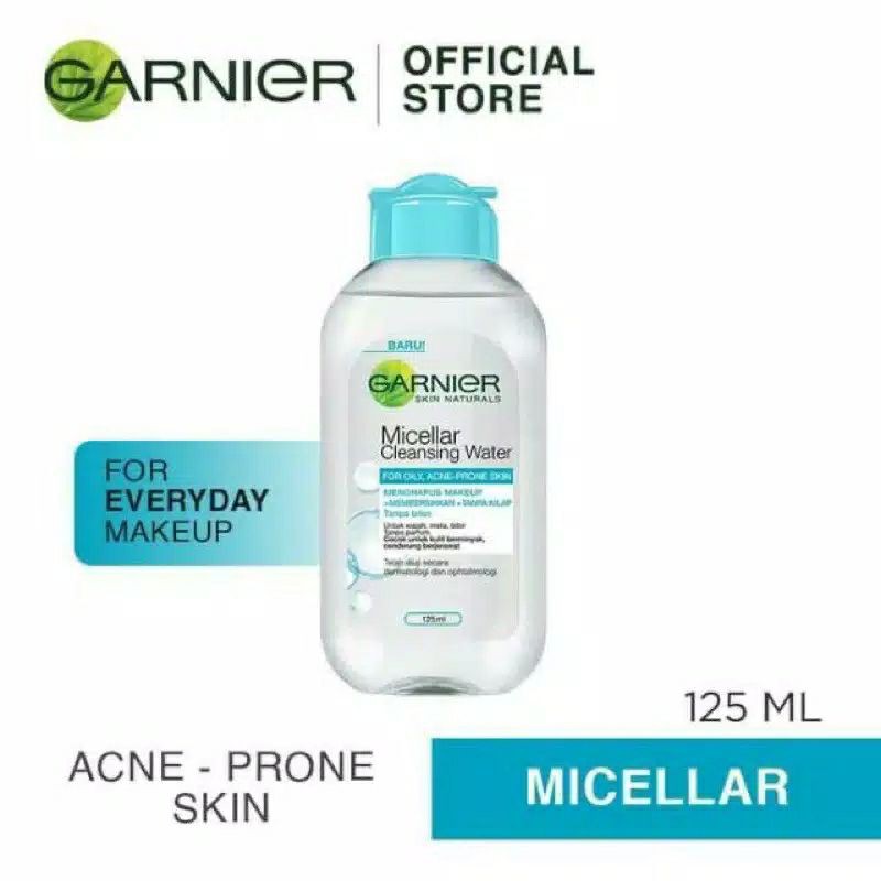 Jual Garnier Micellar Water Blue 125ml | Shopee Indonesia