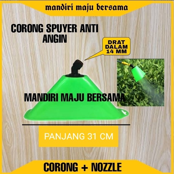 Jual SPUYER / NOZZLE SPRAYER / NOZLE PLASTIK CORONG ANTI ANGIN BESAR ...
