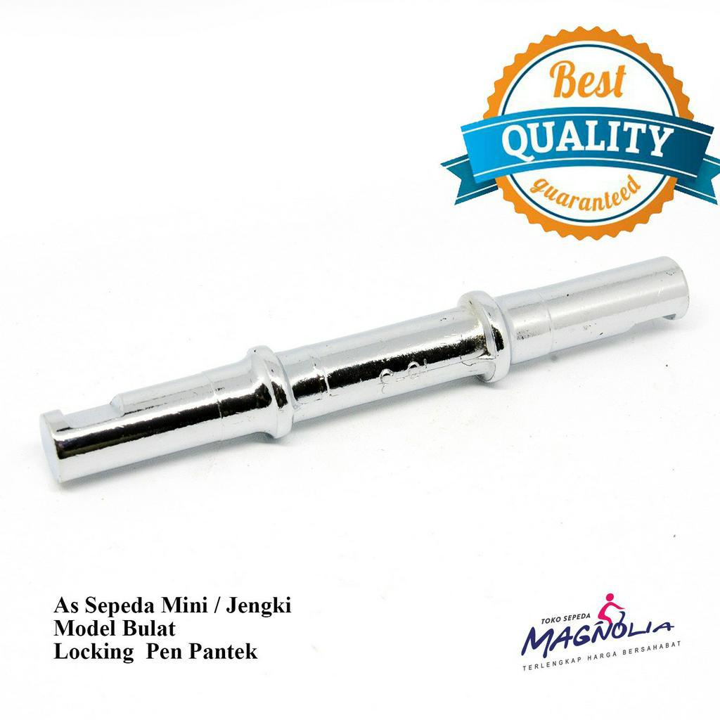 Jual As Tengah Sepeda Onthel Model Bulat BB Axle Sepeda Onthel | Shopee ...