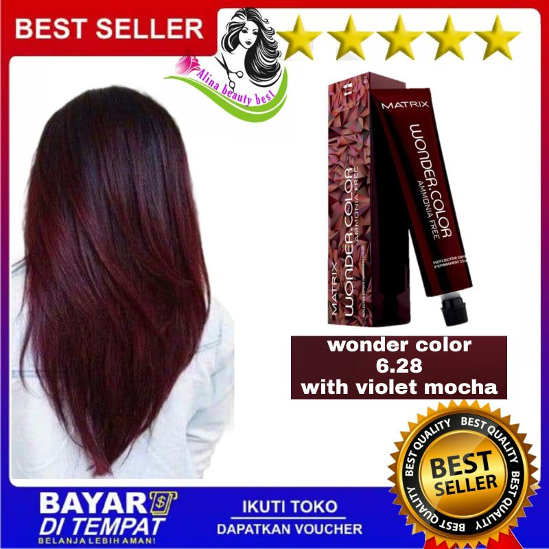 Jual matrix wonder color series - no ammonia 90ML - 6.28 (brown violet ...