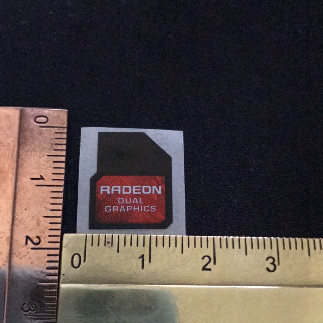Jual Sticker Stiker Radeon Graphics ori tipe E | Shopee Indonesia