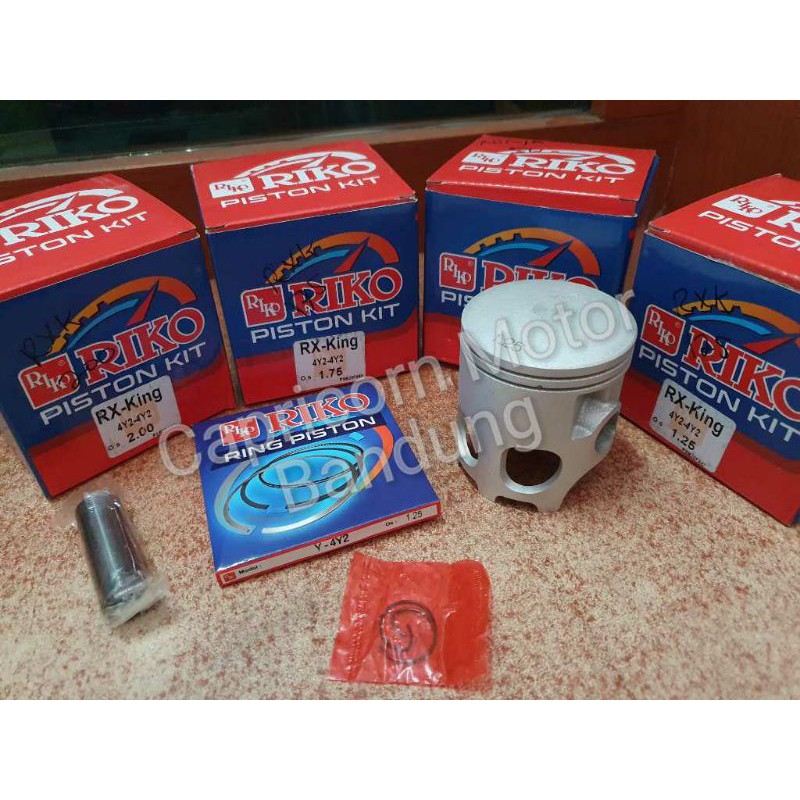 Jual Piston Kit RXK RX KING RIKO oversize STD 25 50 75 100 125 150 175 ...