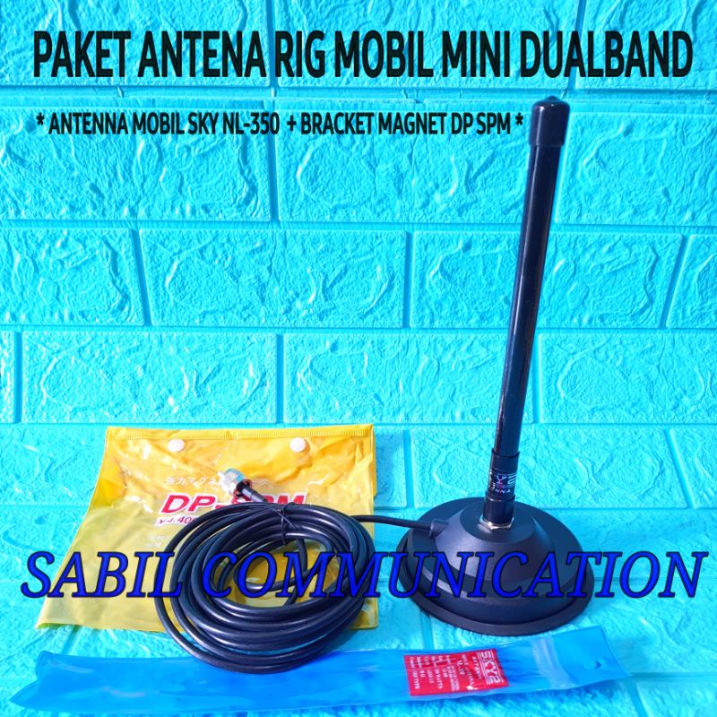 Jual PAKET ANTENA RADIO RIG MOBIL DUALBAND MURAH / PAKET ANTENNA RIG ...