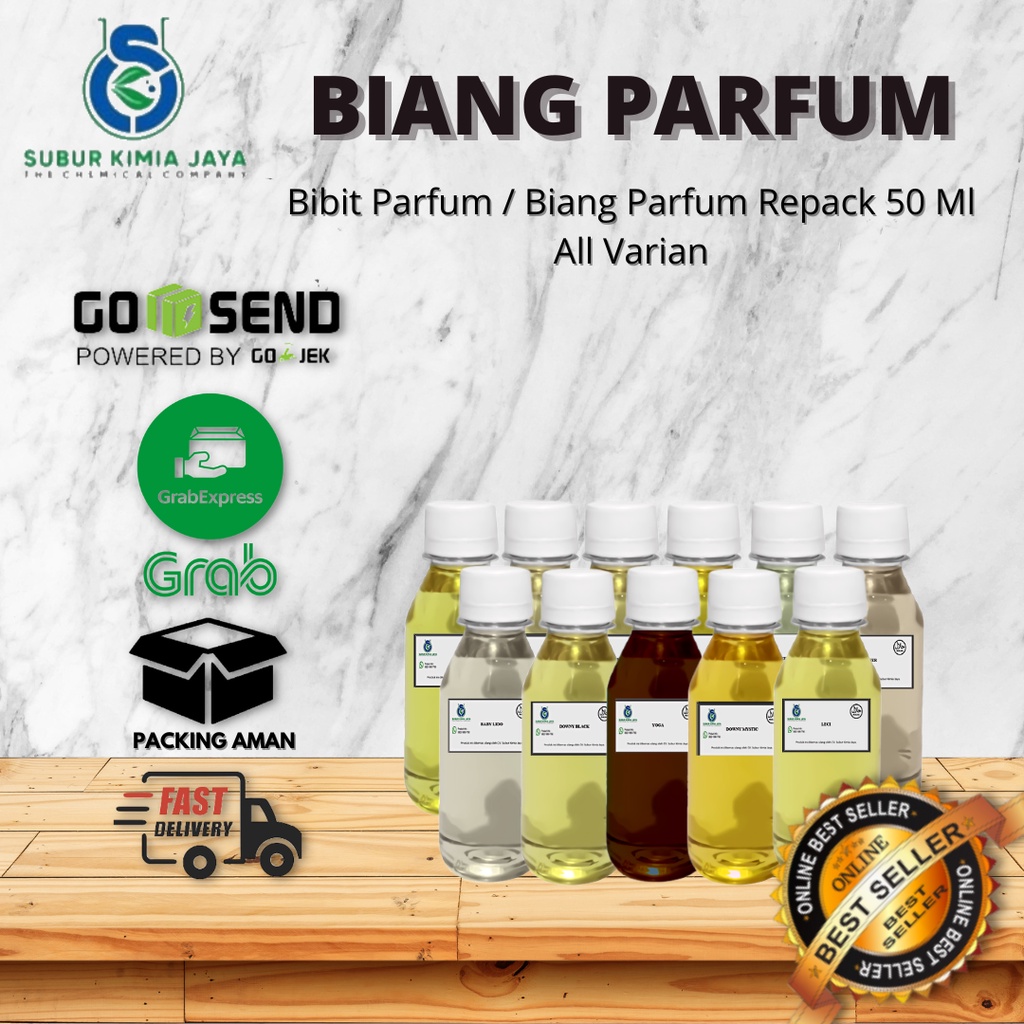 Jual Bibit Parfum / Biang parfum / Bibit Minyak Wangi Murni 50 ML | Shopee Indonesia