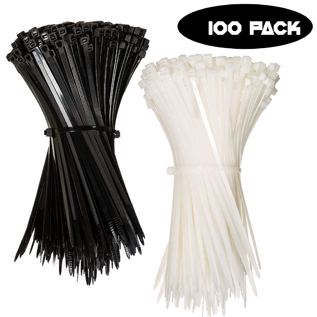 Jual Tali Pengikat Cable Ties 2.5x100mm SET 100 PCS Kabel Ties 2 ...