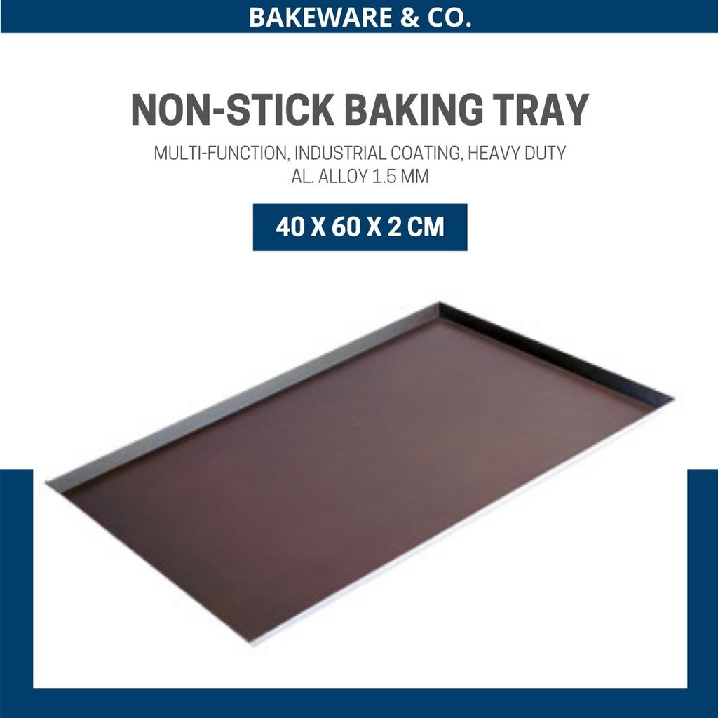 Jual 40 x 60 cm Non-Stick Aluminium Alloy Baking Tray | Shopee Indonesia