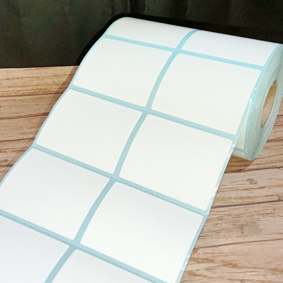 Jual STIKER LABEL BARCODE 5X4 CM 50X40MM 5X4CM 2 line 3000 Pcs - 1 inch ...
