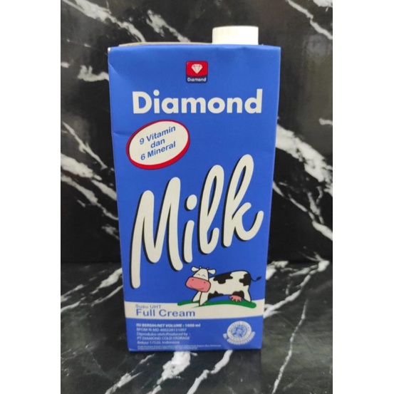 Jual DIAMOND UHT FULL CREAM 1L | Shopee Indonesia