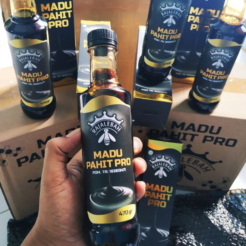 Jual Madu Pahit Pro raja lebah 470 gram | Shopee Indonesia