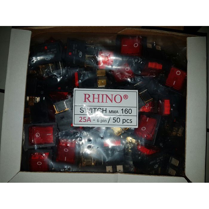 Jual Original Rhino Switch On Off Aksesoris 25A Mesin Las Harga Per ...