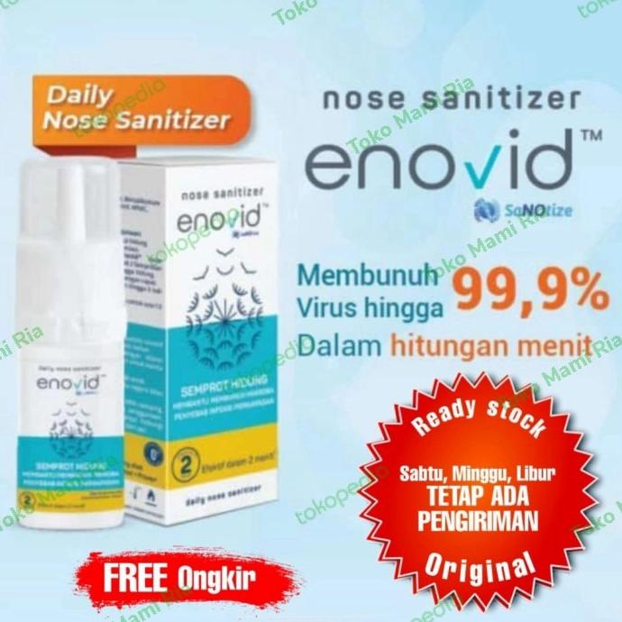 Jual ENOVID, Daily Nose Sanitizer ORIGINAL (ANTI COVID) | Shopee Indonesia