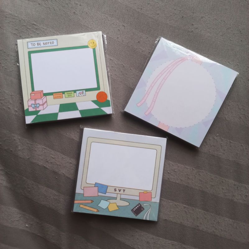 Jual SEVENTEEN MEMO PAD / MEMOPAD / NOTEPAD KPOP CARATLAND 2022 ...