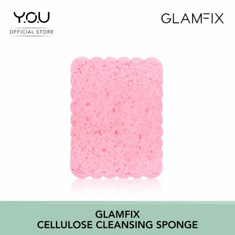 Jual GLAMFIX CELLULOSE CLEANSING SPONGE | Shopee Indonesia