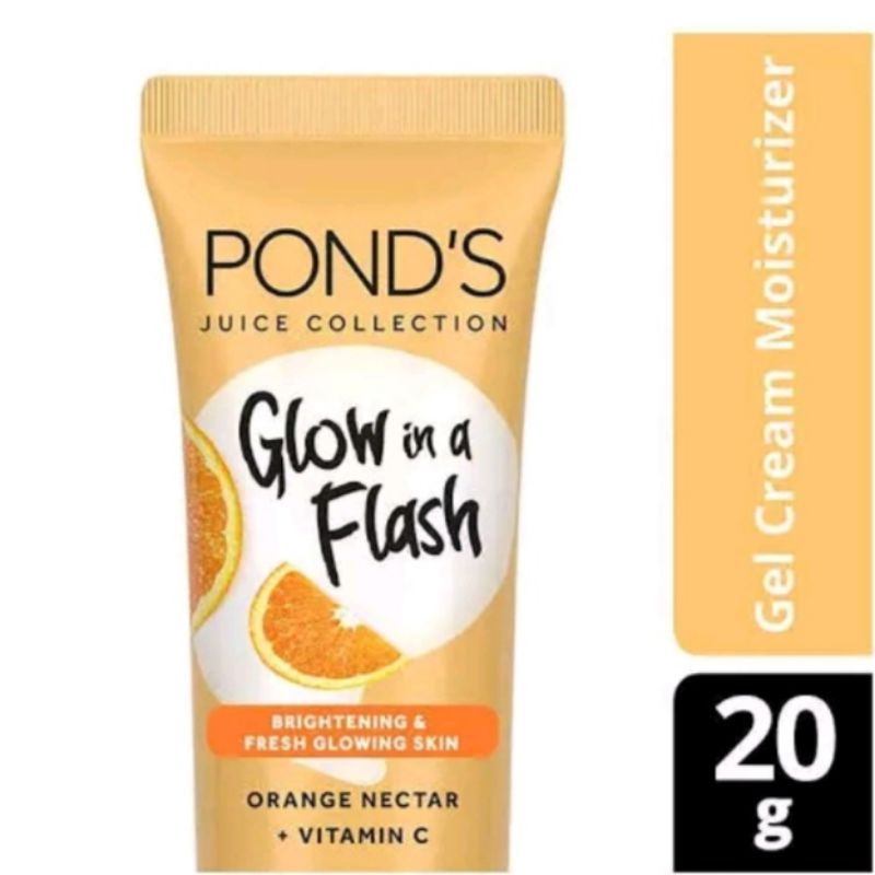 Jual PONDS Juice Collection Moisturizer Orange Nectar + Vit C [ 20g ...