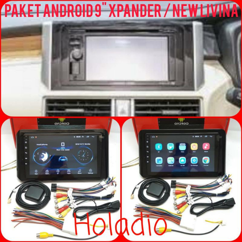 Jual PAKET HEAD UNIT ANDROID 9 INCH DAN 10 INCH XPANDER / NEW LIVINA ...