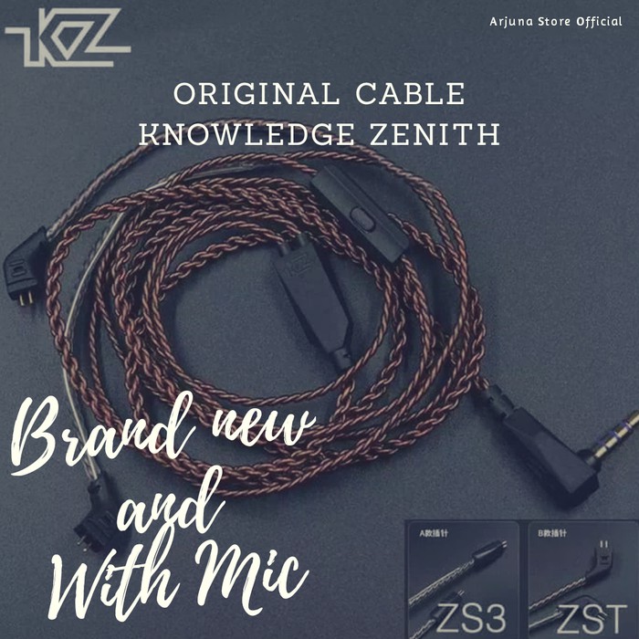 Jual Cable Kabel Knowledge Zenith KZ ZS3 ZST ZS5 ZS6 Original E0261 ...