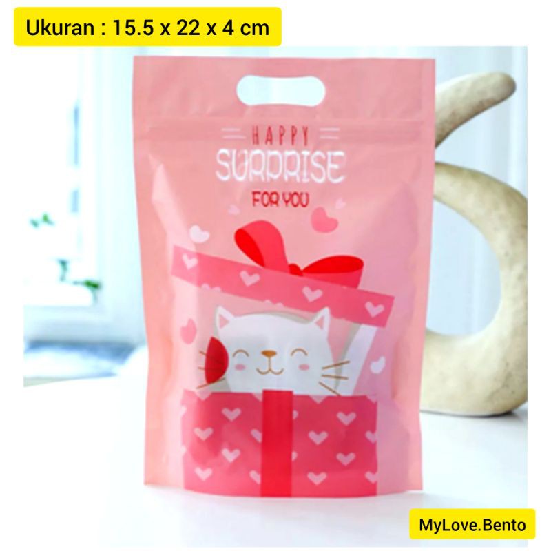 Jual (1 Pcs) Kantong Plastik Ziplock / Plastik Ziplock Fancy / Cookies ...