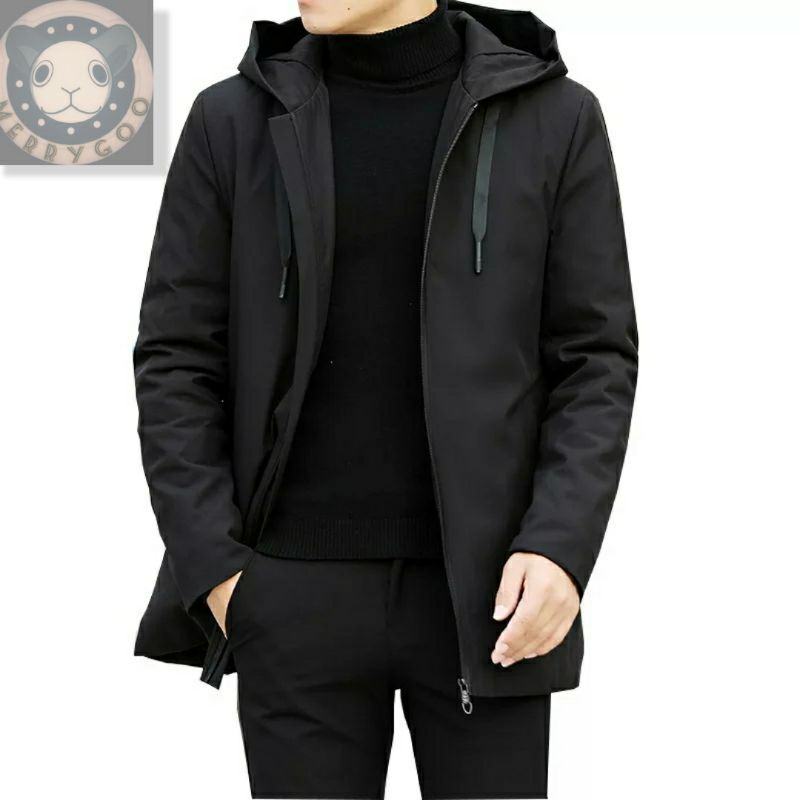 Jual jaket long coat pria tebal outdoor *SM musim dingin waterproof terbaru model europe premium ...