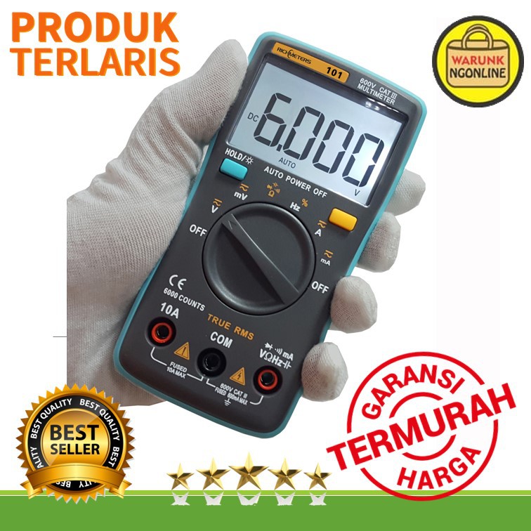 Jual Alat ukur arus listrik - Pocket Size Digital Multimeter AC/DC Voltage | Shopee Indonesia