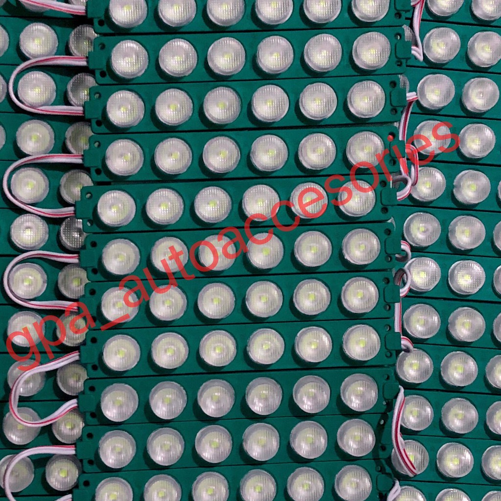 Jual LED Modul 6 Mata 6Watt 6W 12V 24V Premium Super Terang Waterproof ...