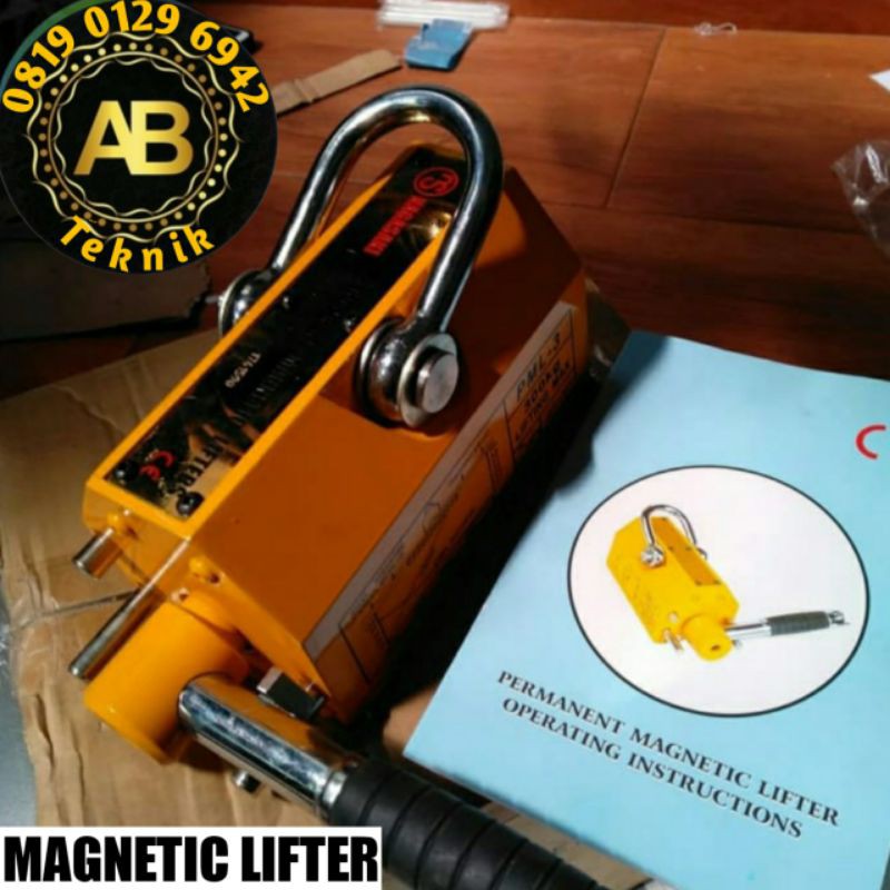 Jual Alat Angkut Magnet kapasitas Permanent Magnetic Magnetik Lifter ...