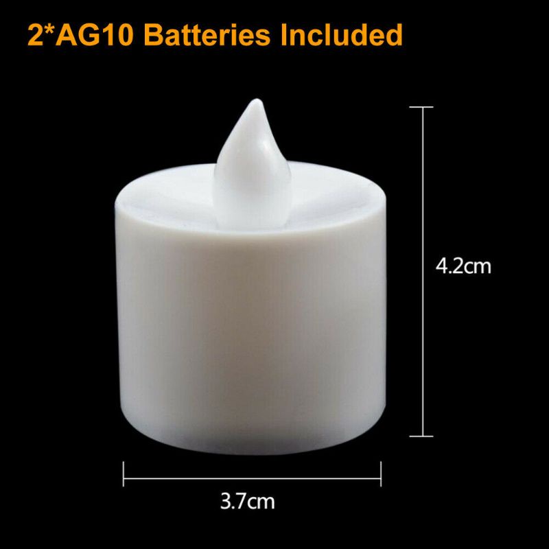 Jual Lilin Elektrik LED Bulat Plastik LED Candle | Shopee Indonesia